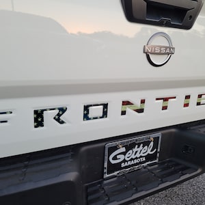 Raised Tailgate Decals Stickers Insert Letters Compatible With 2022 ...