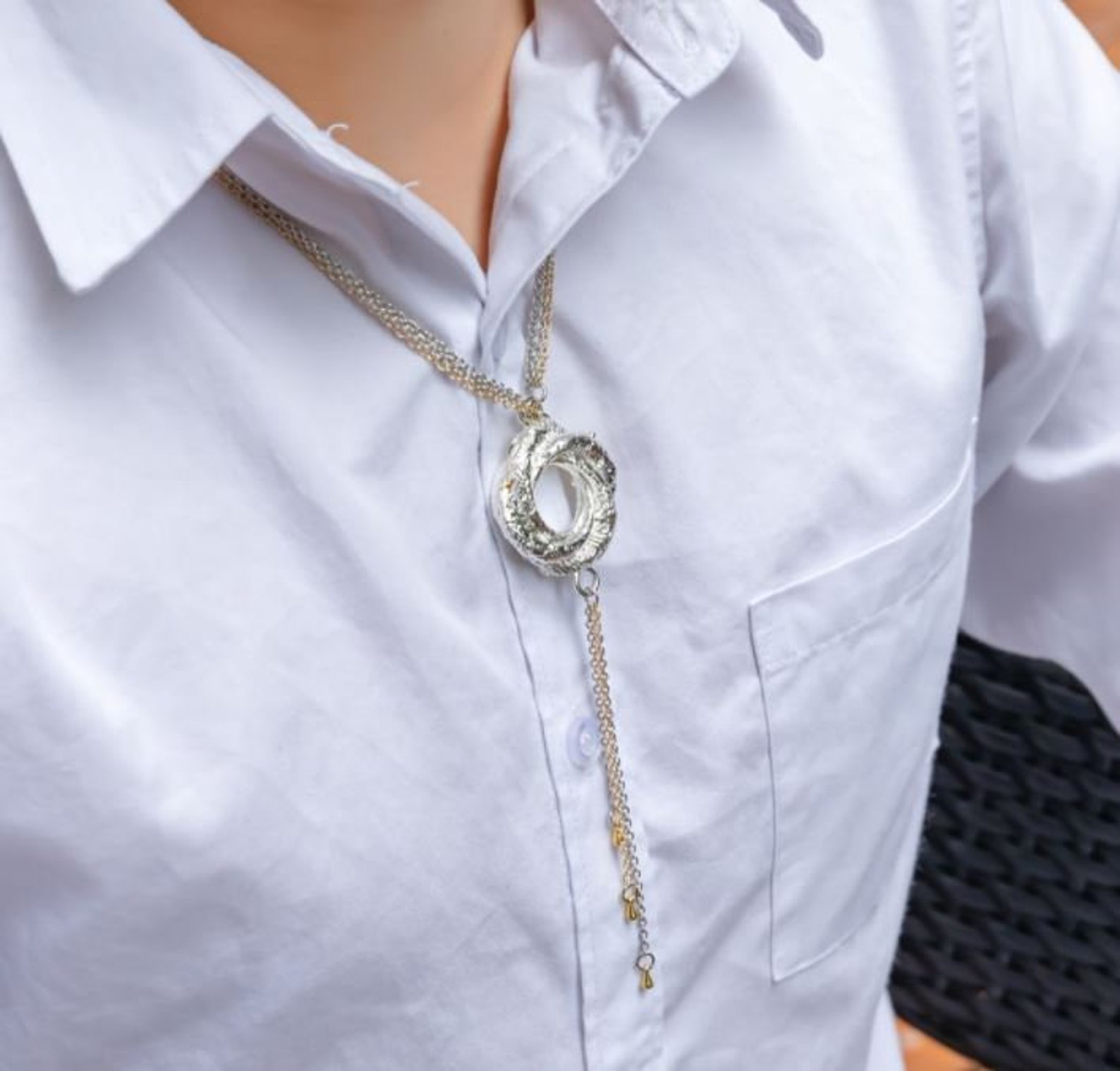 Love knot Necklace James bond 007 Casino Royale Algerian | Etsy