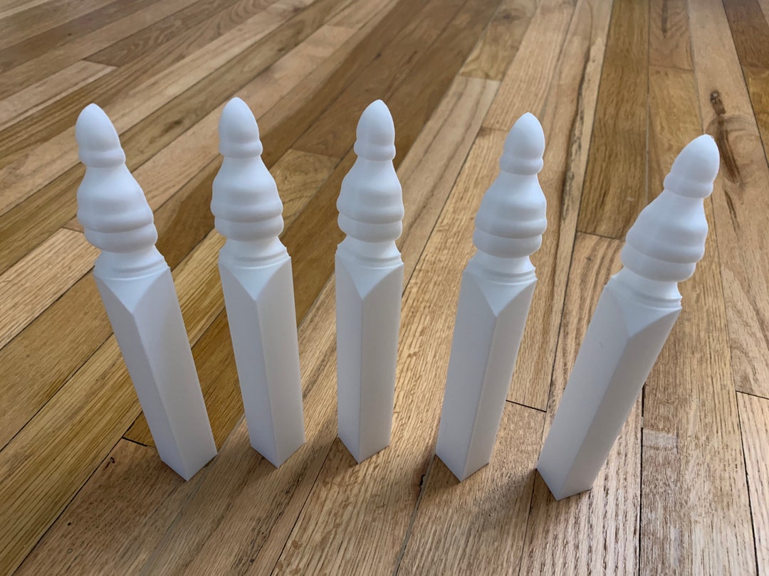 5 Corner Plinth Blocks - Recreated From the Measurements of Original ...