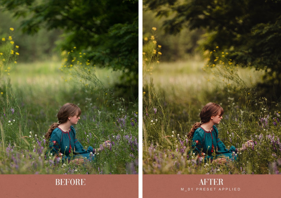 Mellow- Desktop&mobile Vintage Film Lightroom Preset Moody Editing ...
