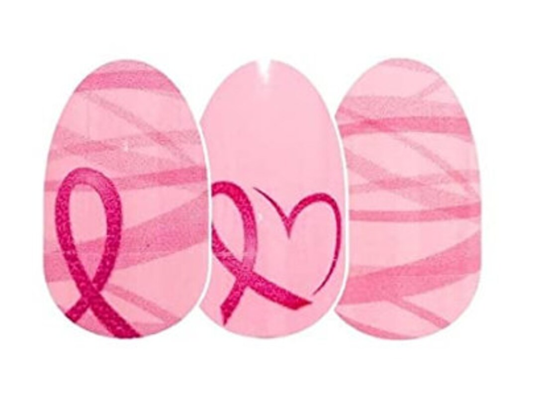 Color Street Nail Polish Strips - Choose Hope (RETIRED) (breast Cancer ...