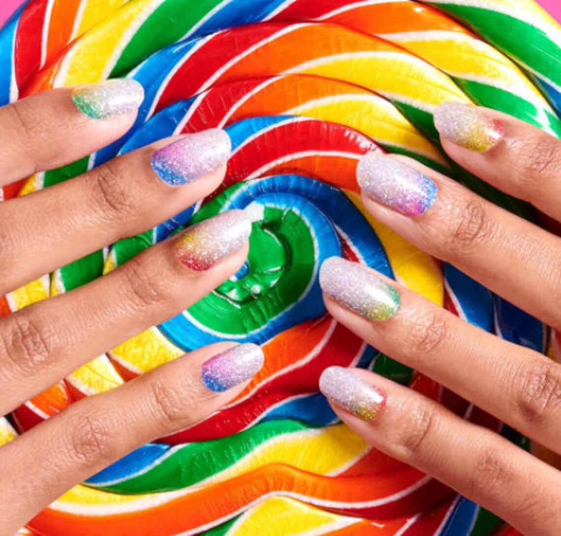 Color Street Nail Polish Strips Throwing Shade RETIRED - Etsy