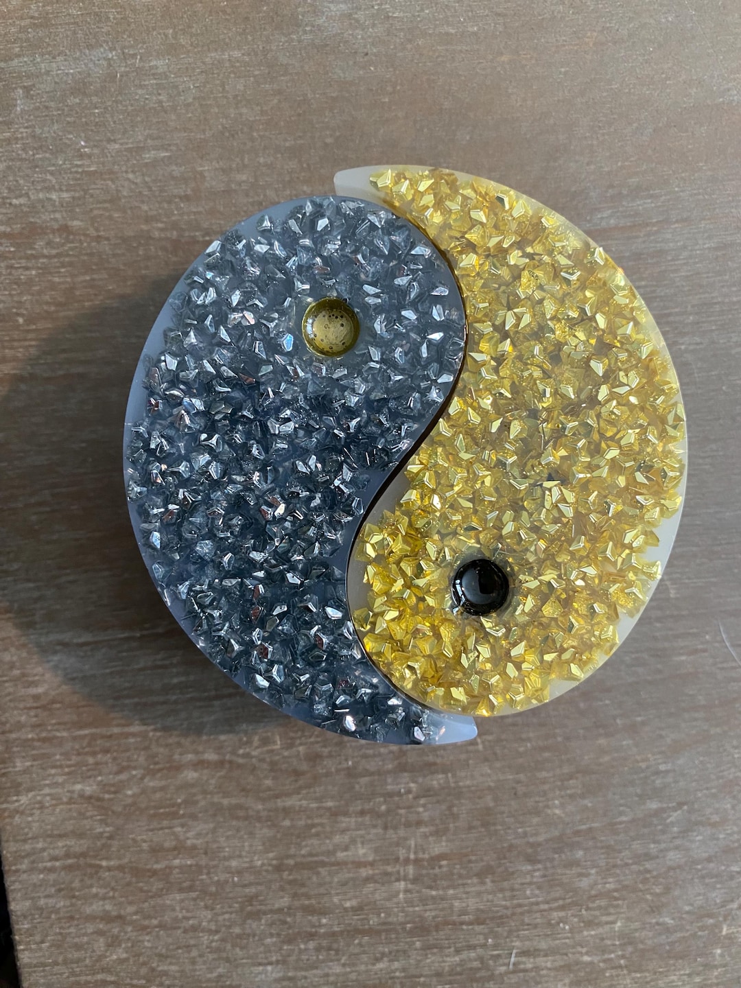 Yin Yang Paper Weight/ Decor - Etsy