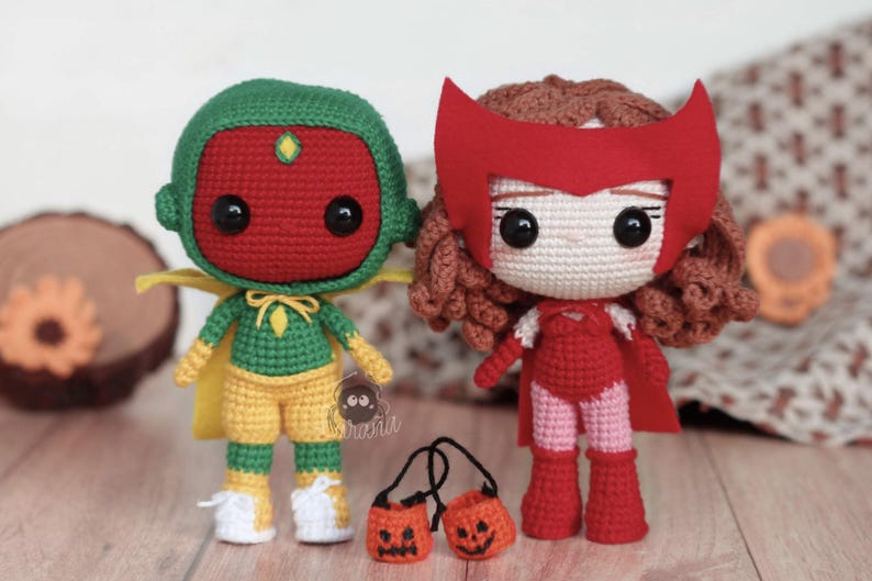 Wanda Vision Pack | Crochet Pattern (digital PDF) - Etsy