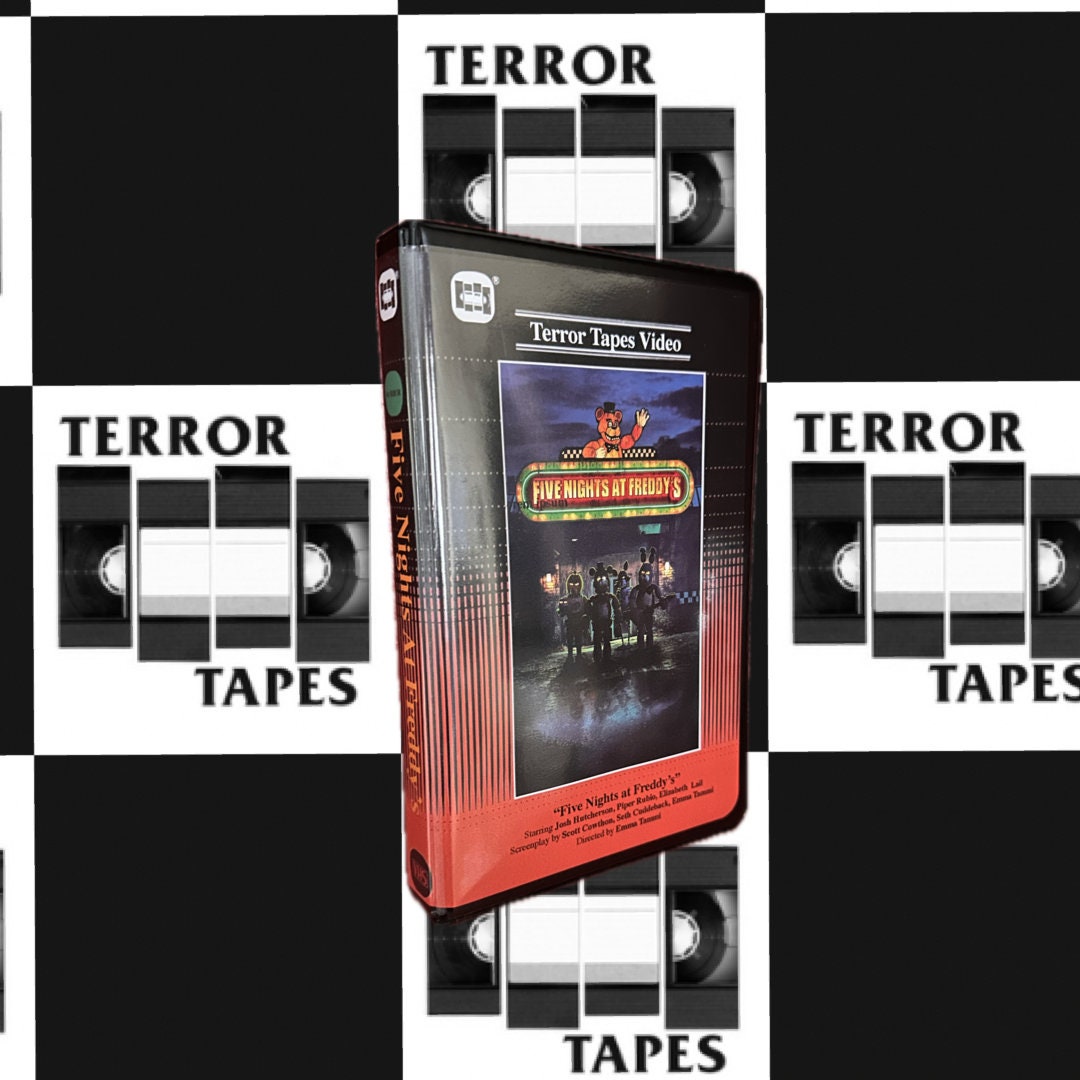 Custom Vhs five Nights at Freddys - Etsy