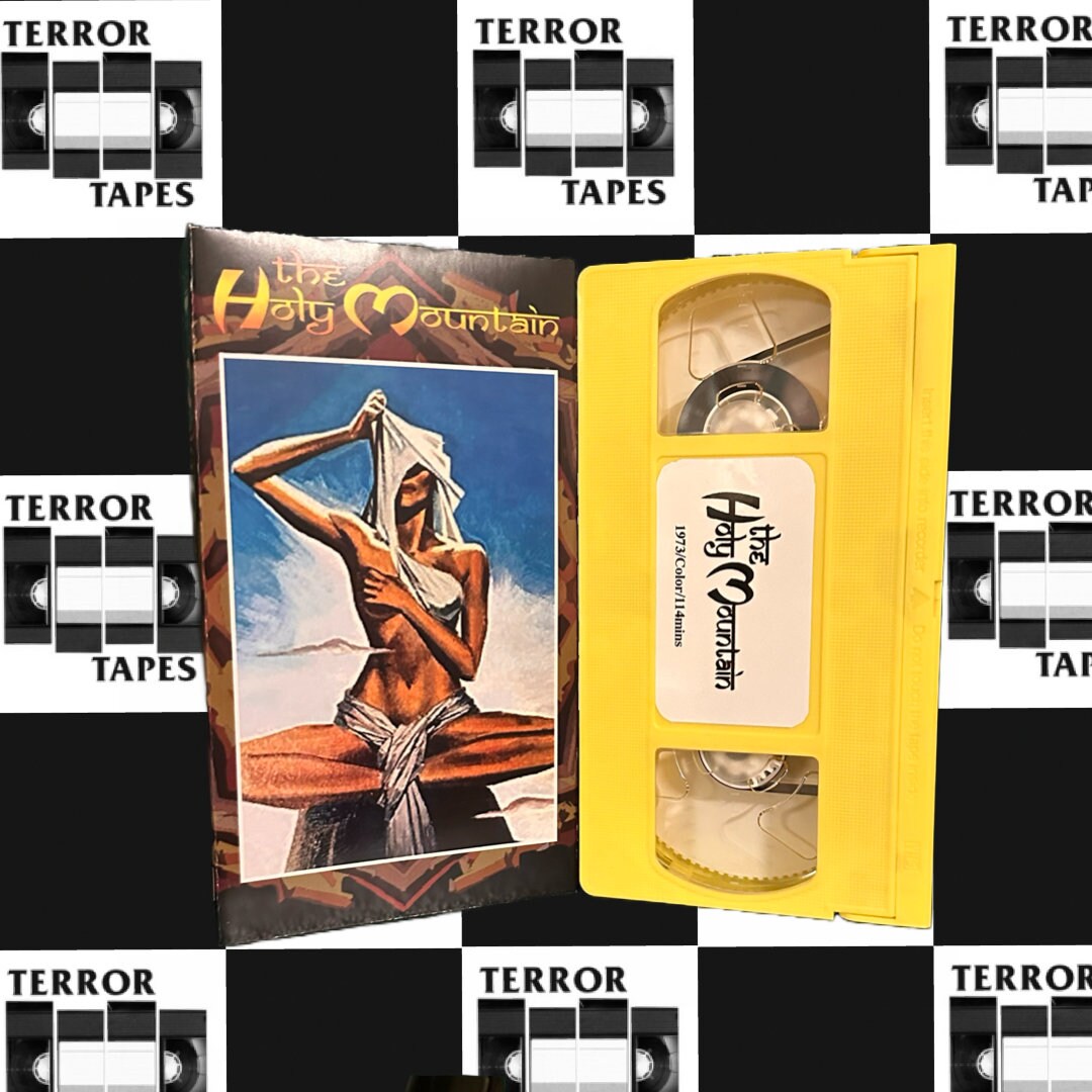 Custom Yellow Vhs the Holy Mountain - Etsy