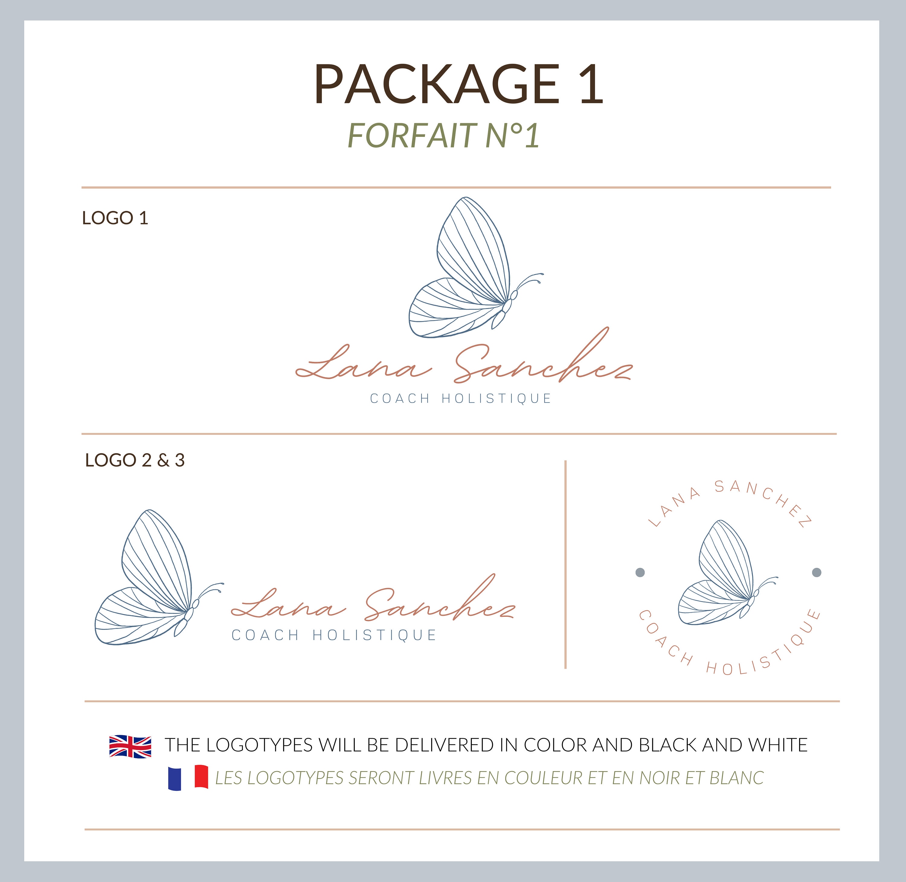 Customizable Logo and Brand Kit, Custom Communication Set With ...
