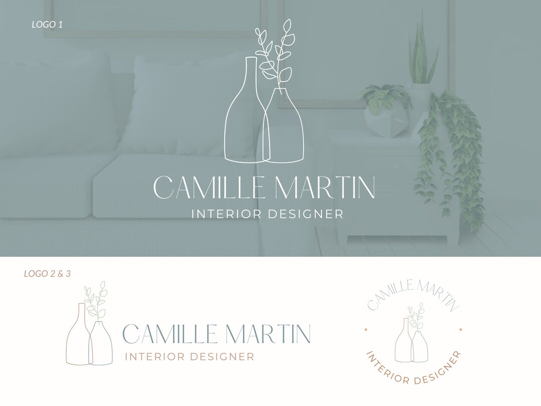 Customizable Logo and Brand Kit, Custom Communication Set With ...