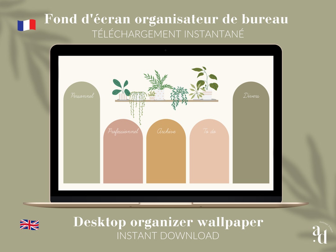 Desktop Organizer Wallpaper to Be More Organized and Productive ...