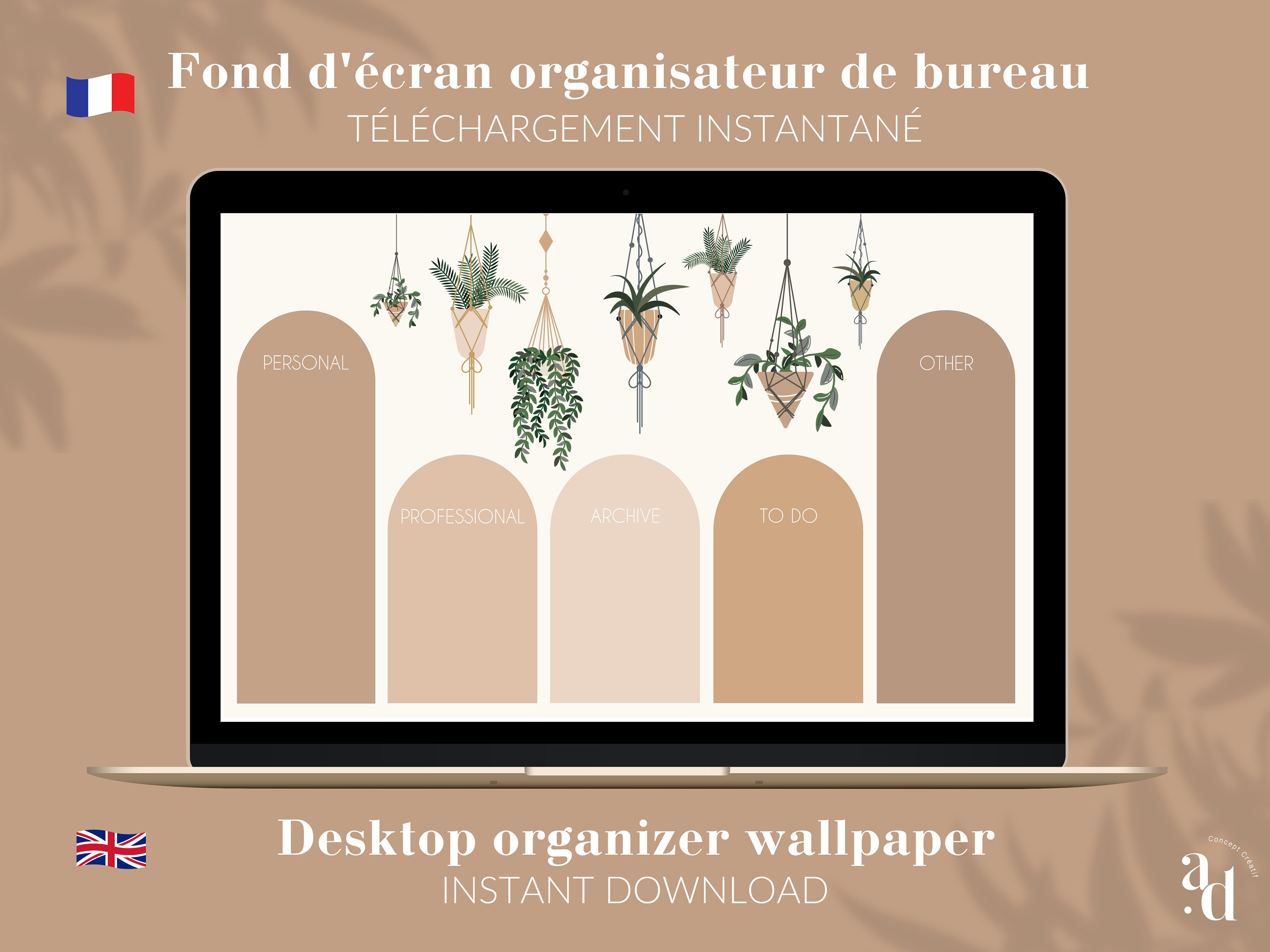 Desktop Organizer Wallpaper to Be More Organized and Productive ...