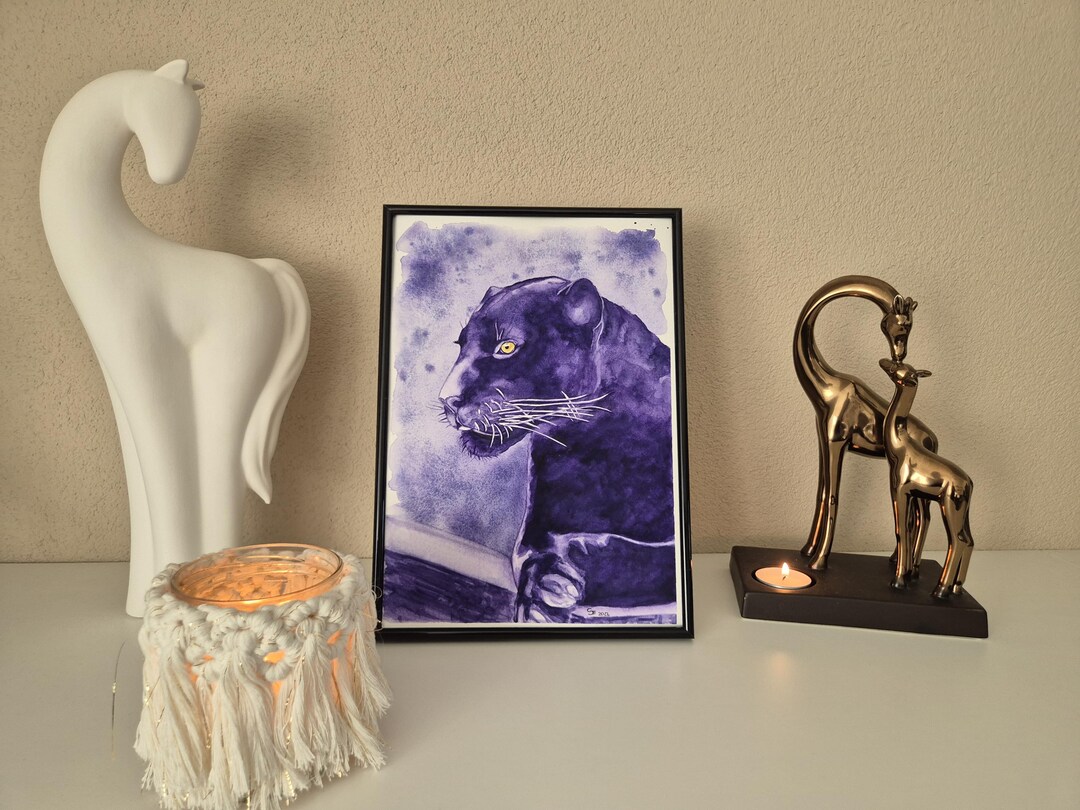 Violet Panther - Etsy