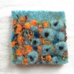 Needle Felted Brooches Handmade - Etsy