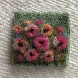 Needle Felted Brooches Handmade - Etsy