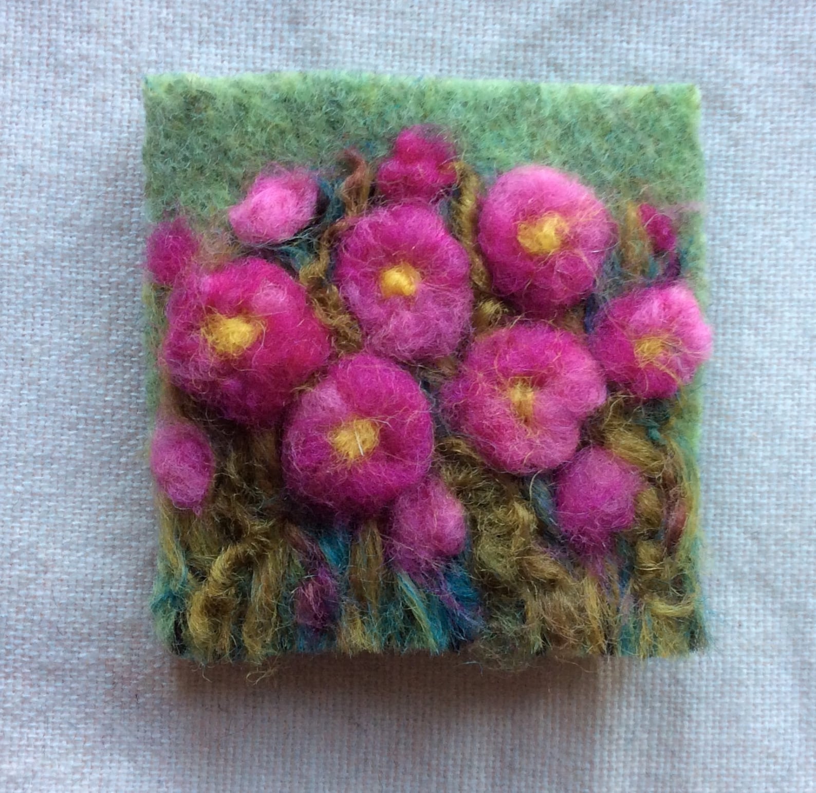 Needle Felted Brooches Handmade - Etsy