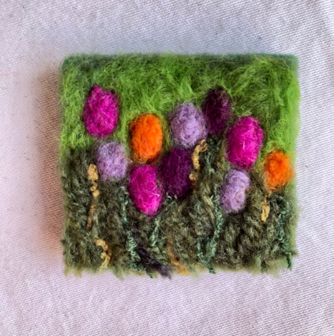 Needle felted brooches handmade | Etsy