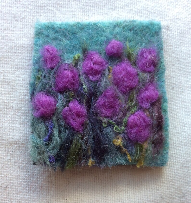 Needle Felted Brooches Handmade - Etsy
