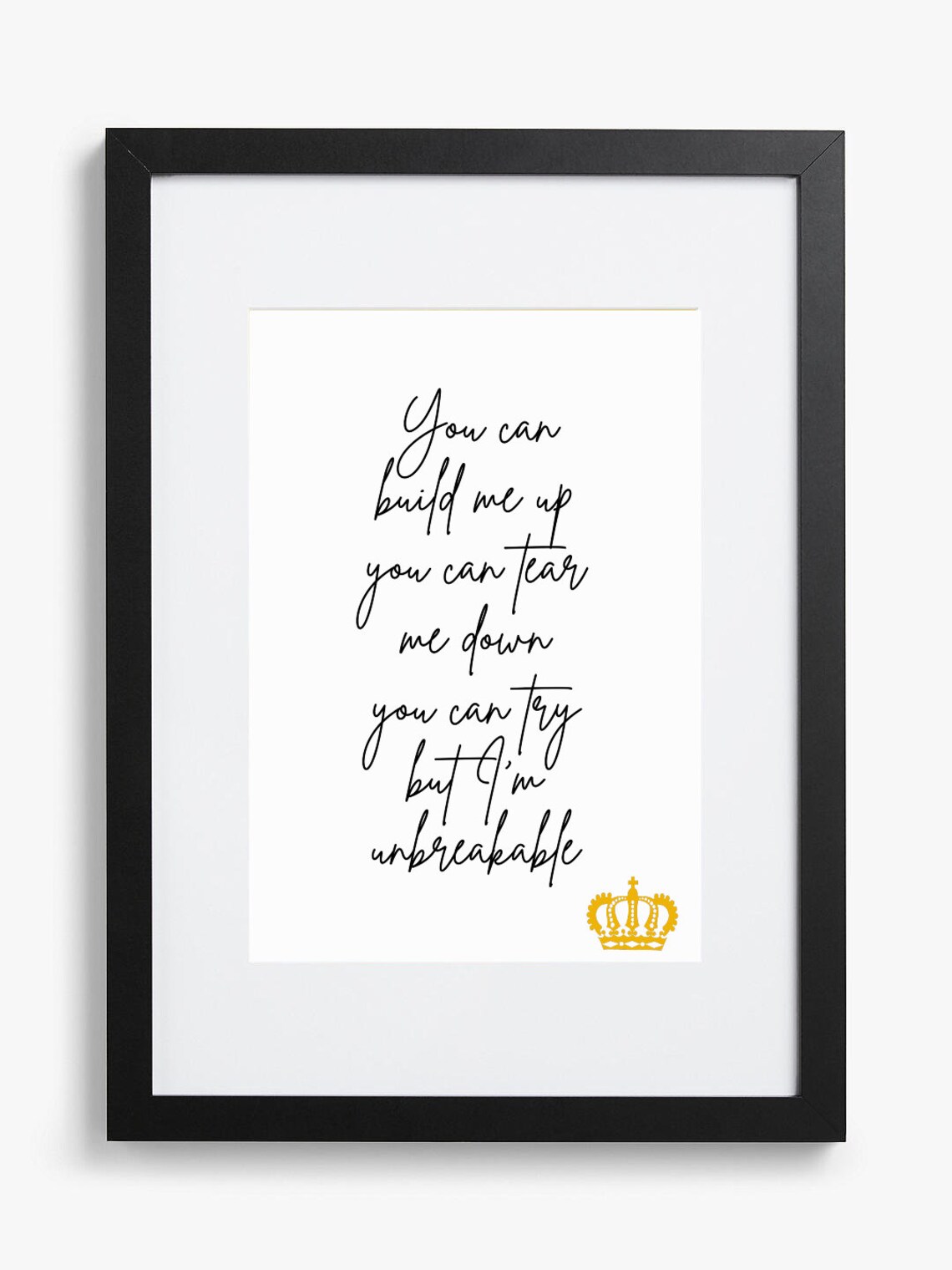 Six the Musical Print Musical Theatre Prints SIX Quote A4 - Etsy