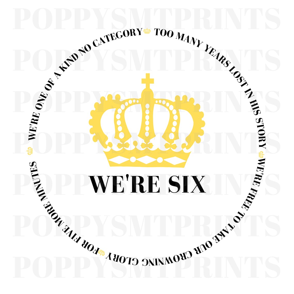 SIX T-shirt Musical Theatre Tshirt SIX the Musical Musical - Etsy UK