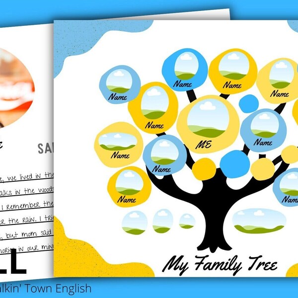 Simple Family Tree - Etsy