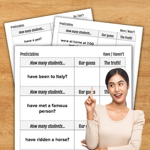 Conversation Activity for ESL Ice Breaker or Warm up Questions ...