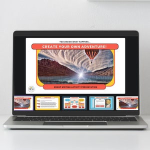 Create Your Own Adventure Story: Canva Template and Worksheet Set for ...