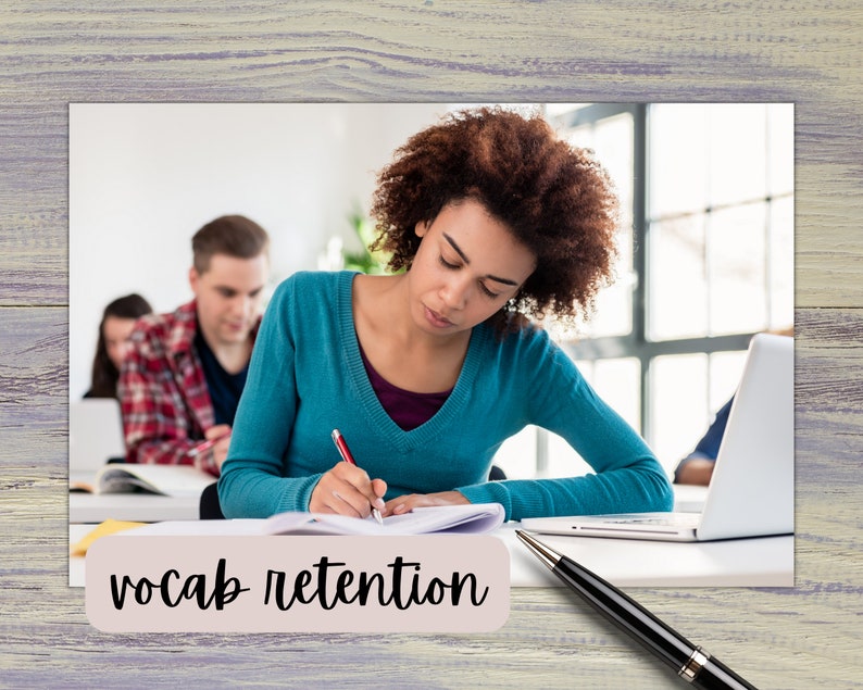 Vocabulary Collection Worksheets and Organizer Template: Set of Pdfs ...