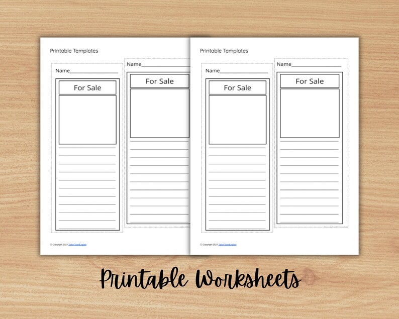 Buying and Selling ESL Lesson Plan: Listing Items for Sale, Classified ...