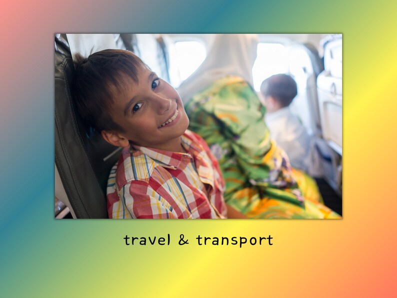 ID Card Template for Special Needs and Child Safety Identification ...