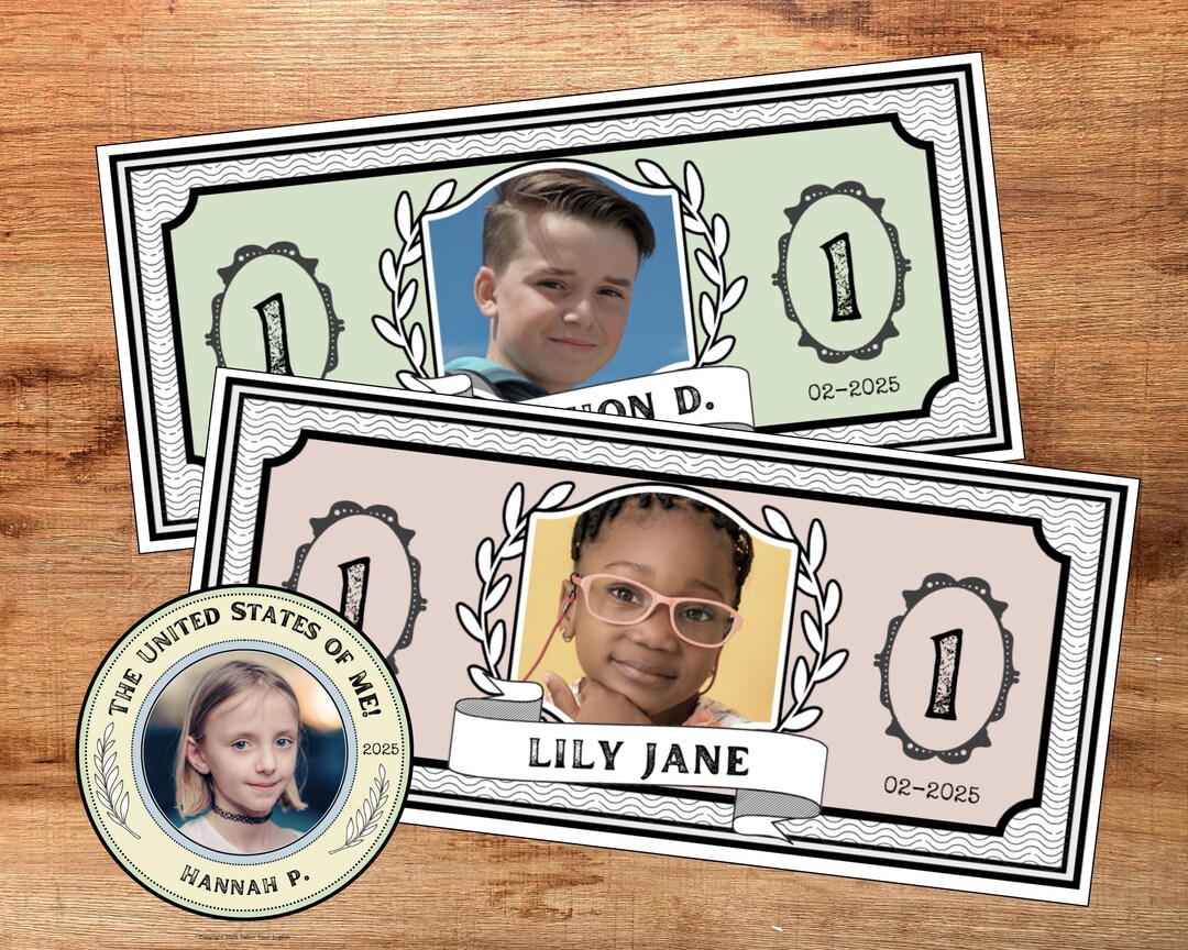 Custom Money Maker, Personalized Digital or Printable Money Coloring ...