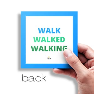 Regular Verbs Flashcards Printable Deck of 100 Photo Flashcards PDF ...