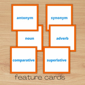English Adjective Flashcards: ESL Learning Resource (digital Download ...