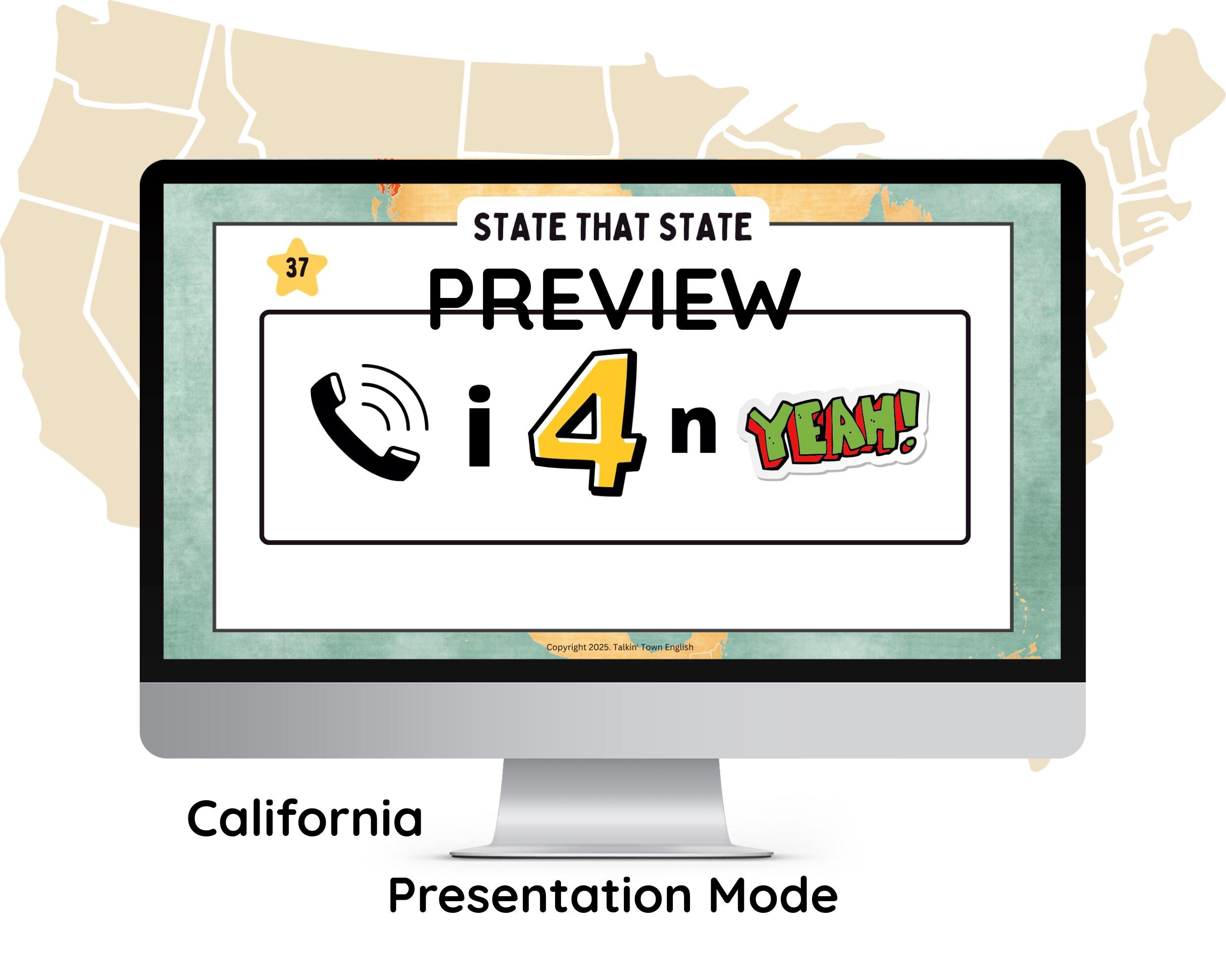 50 State Rebus Picture Puzzles Geography Brain Teaser PDF and ...