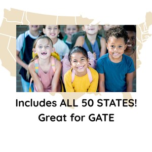 50 State Rebus Picture Puzzles Geography Brain Teaser PDF and ...