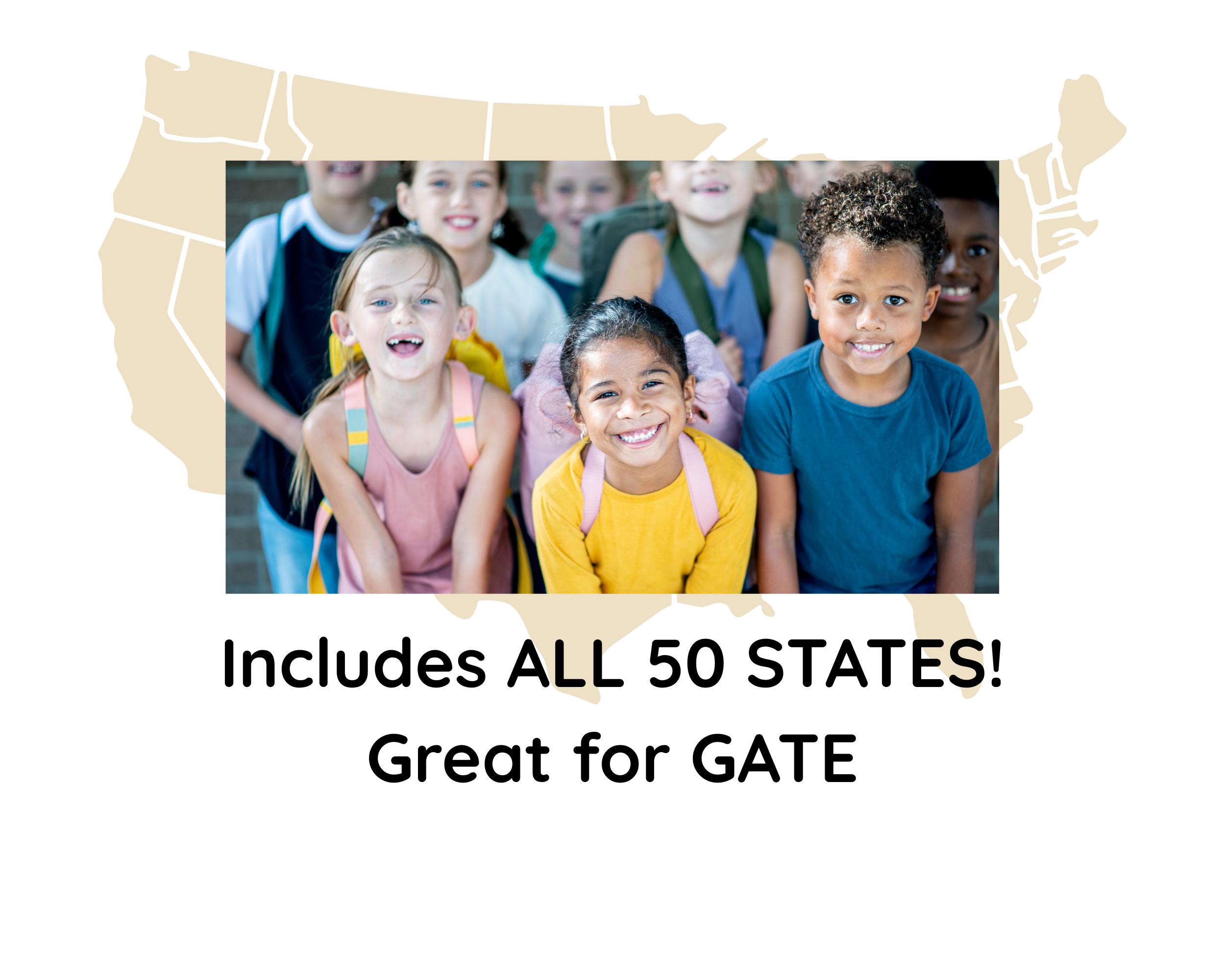 50 State Rebus Picture Puzzles Geography Brain Teaser PDF and ...