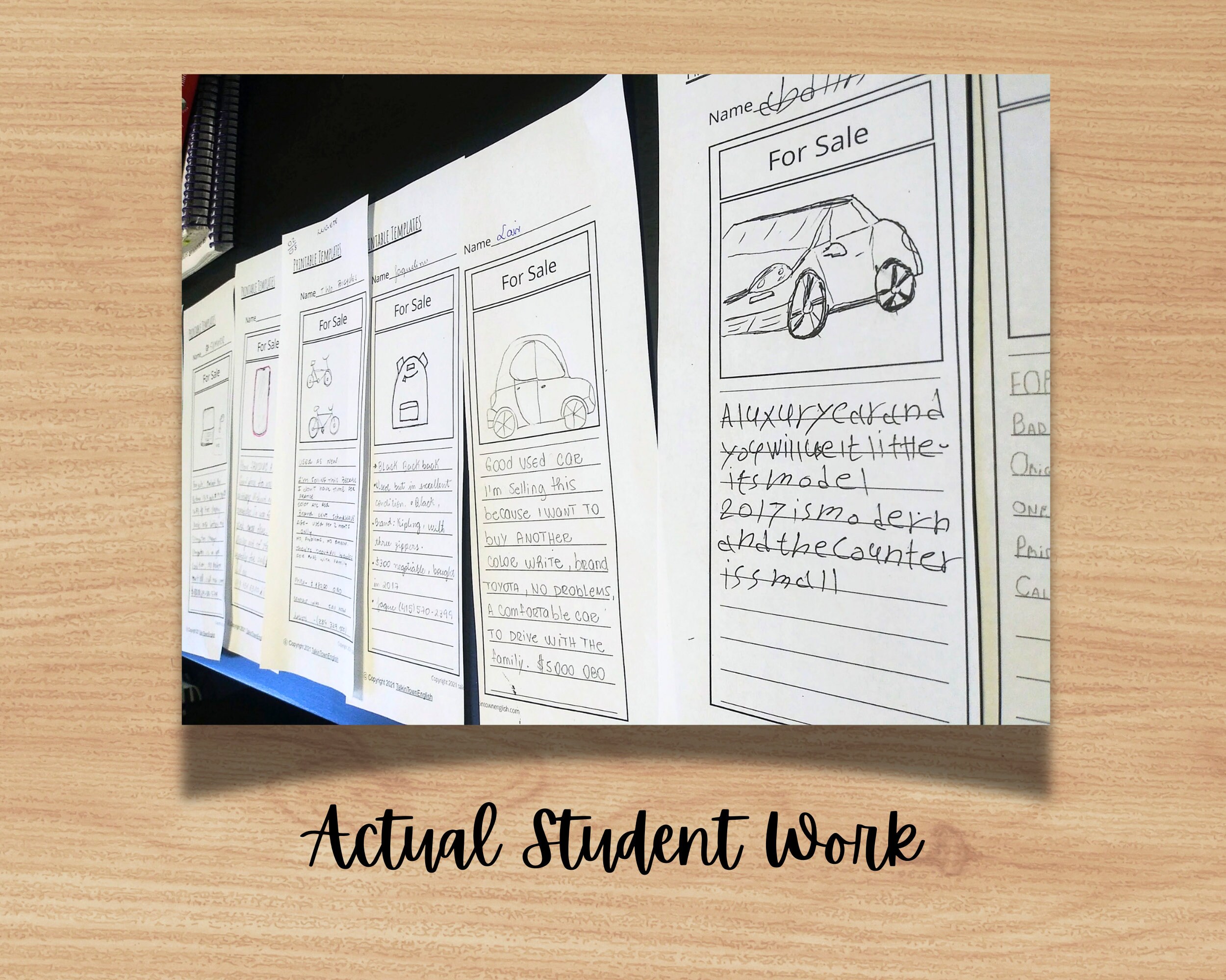 Buying and Selling ESL Lesson Plan: Listing Items for Sale, Classified ...