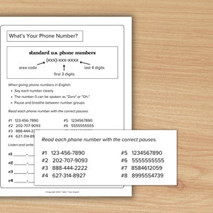 Printable Telephone English Lesson Plan: Role Play & Communication ...
