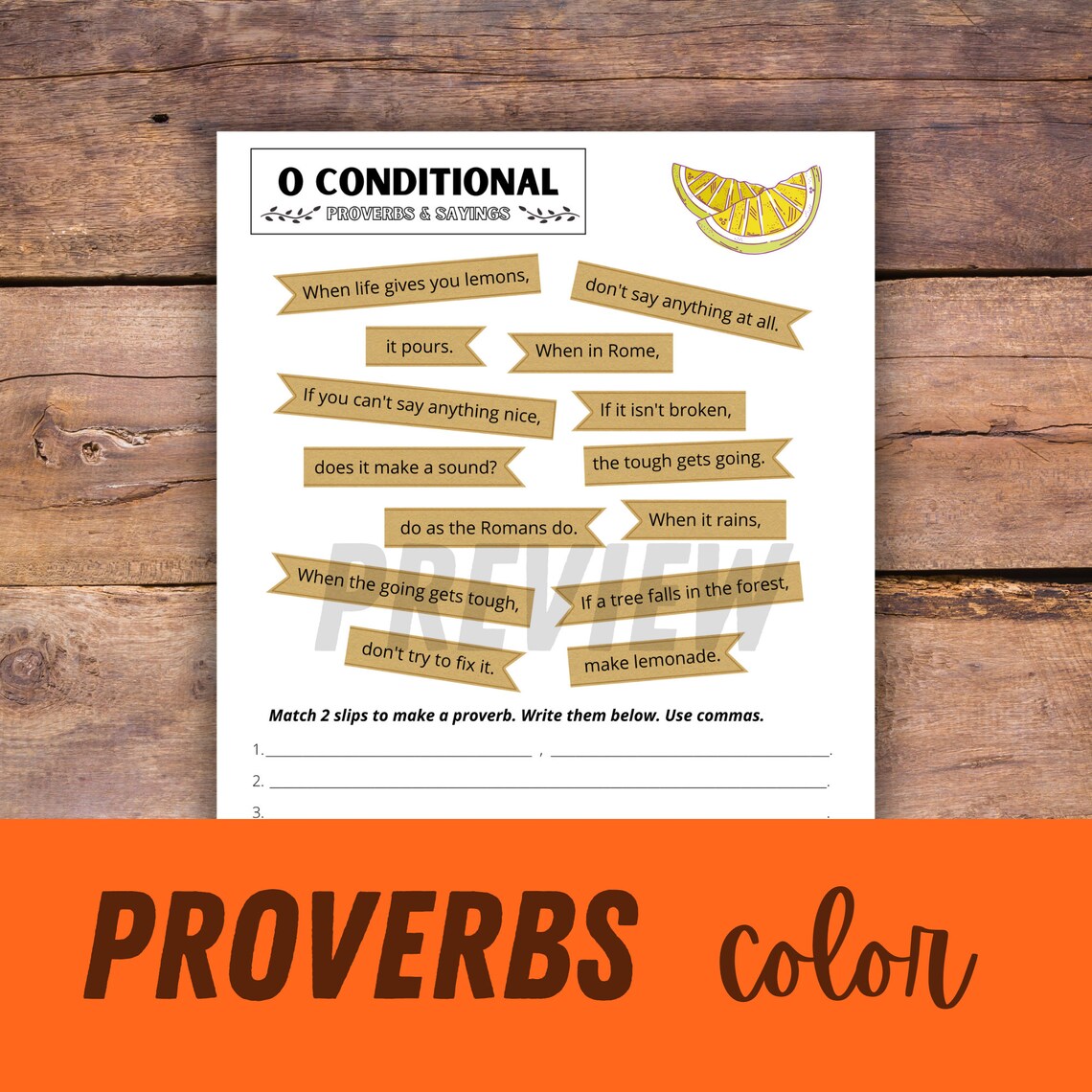 Zero Conditional Grammar Worksheet Activity Pack for ESL/EFL English ...