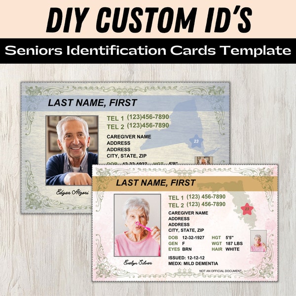 Id Card - Etsy