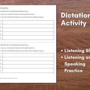 Classroom Language and Communication Phrases Activity Worksheets for ...