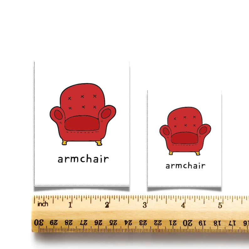 Furniture Flashcards ESL Games, Memory, Charades, and Conversation ...