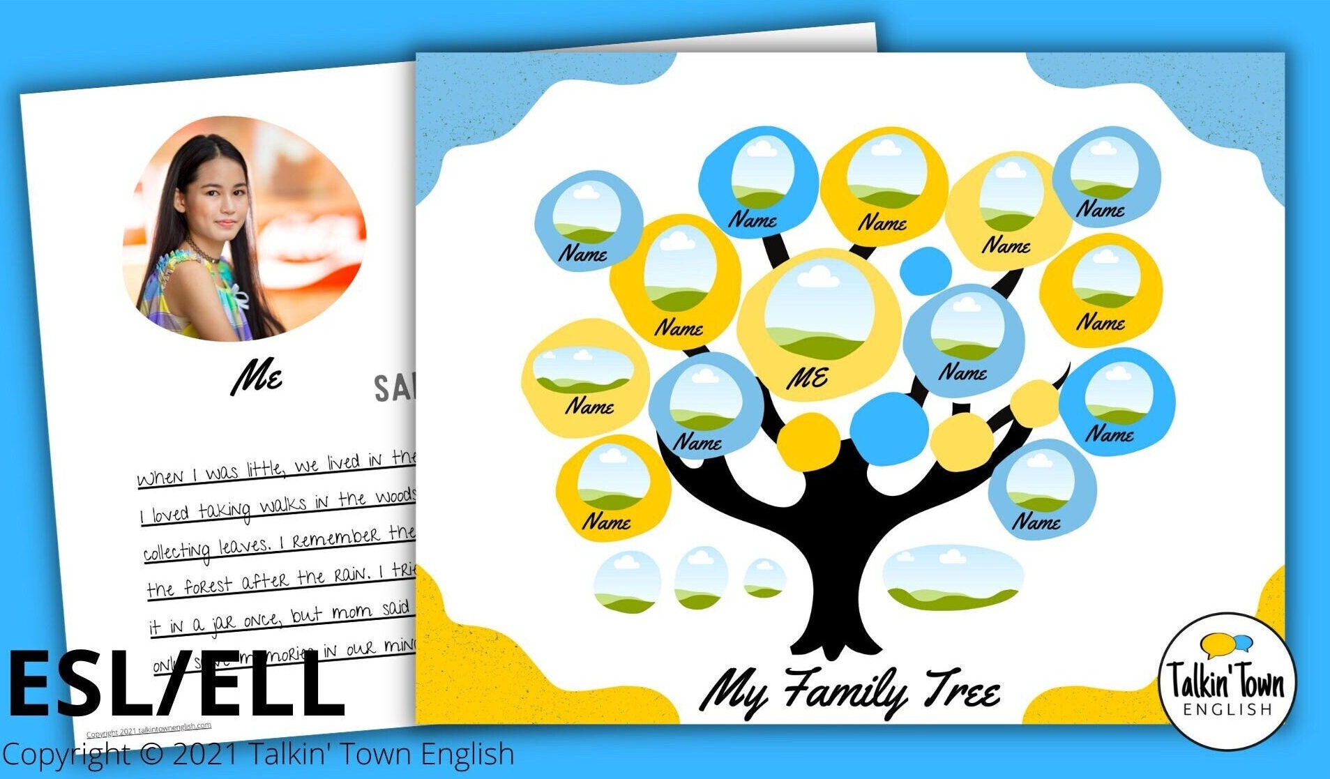 Simple Family Tree For Kids