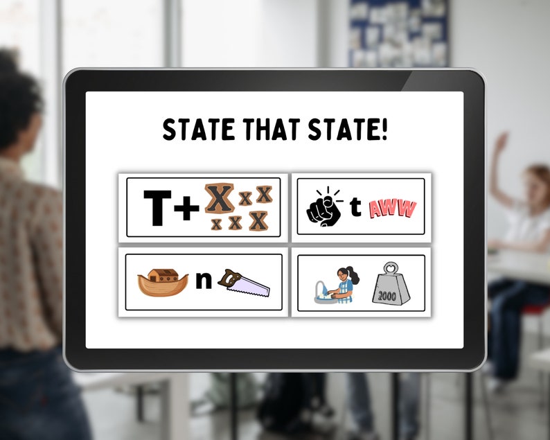 50 State Rebus Picture Puzzles Geography Brain Teaser PDF and ...