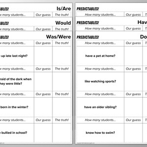 Conversation Activity for ESL Ice Breaker or Warm up Questions ...