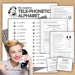 Printable Telephone English Lesson Plan: Role Play & Communication ...