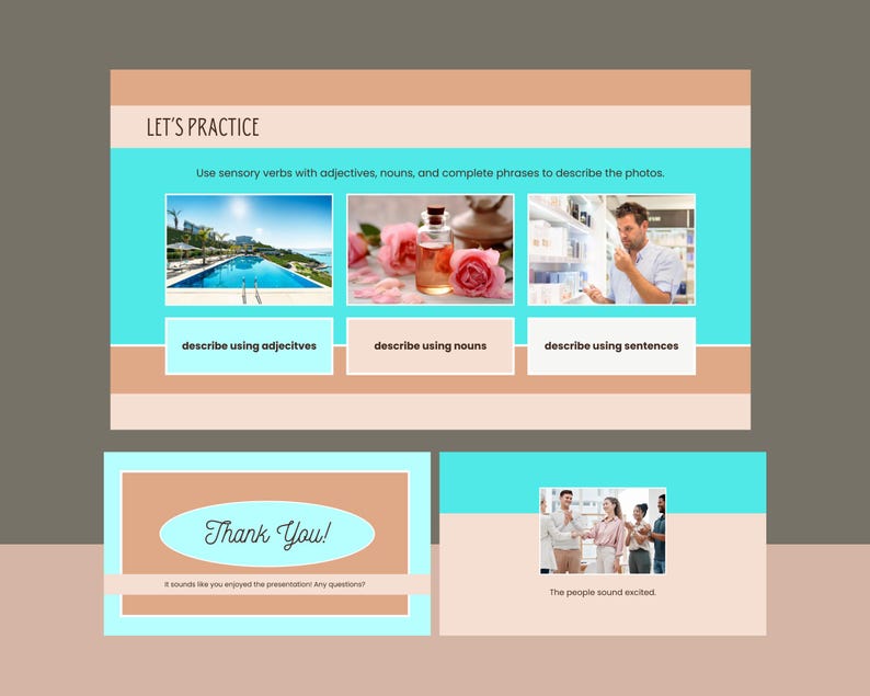 Sensing Verbs Grammar Presentation Activity Lesson Pack, Looks Vs ...