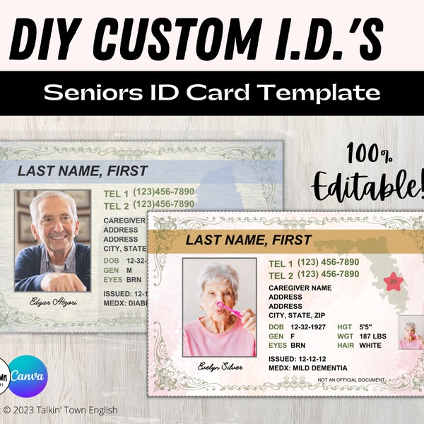 Military Id Cards - Etsy