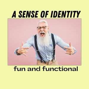 Senior ID Card Template: Customizable Identification (canva) - Etsy