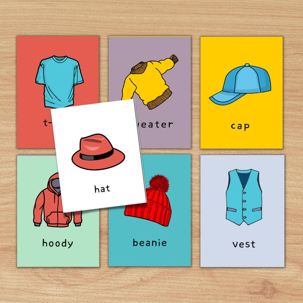 Vocabulary Cards - Etsy