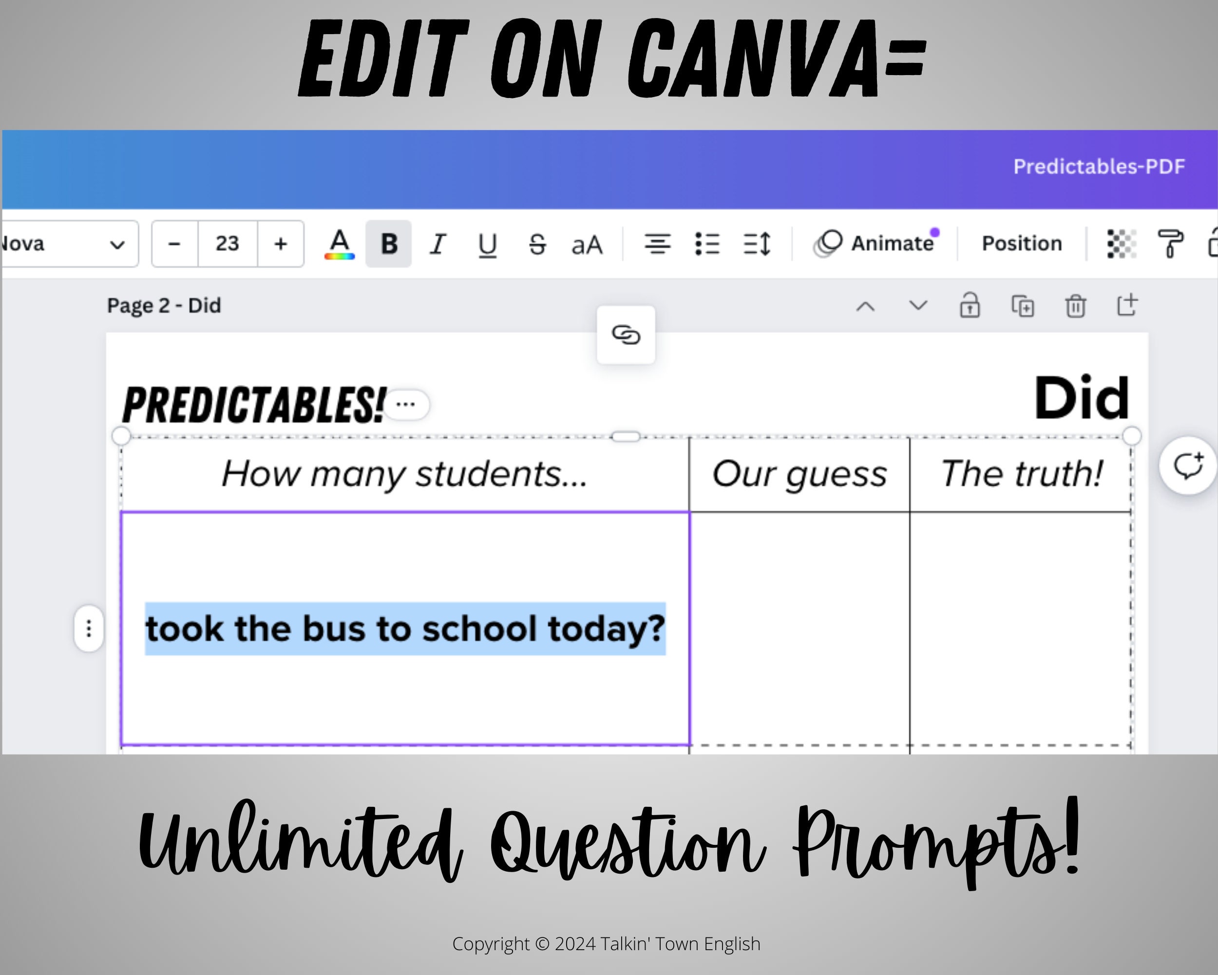 Conversation Activity for ESL Ice Breaker or Warm up Questions ...