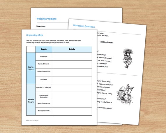 Autobiography Writing Prompts